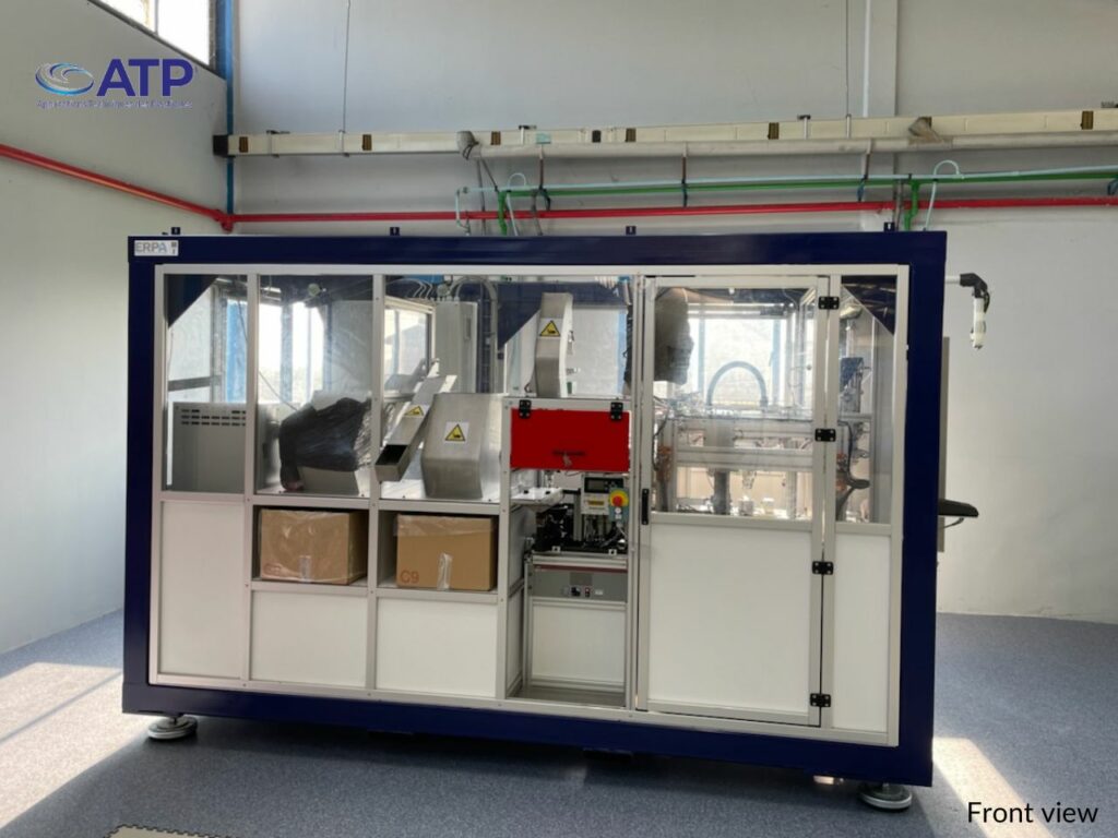 A new automatic assembly machine at ATP - RMT Groupe